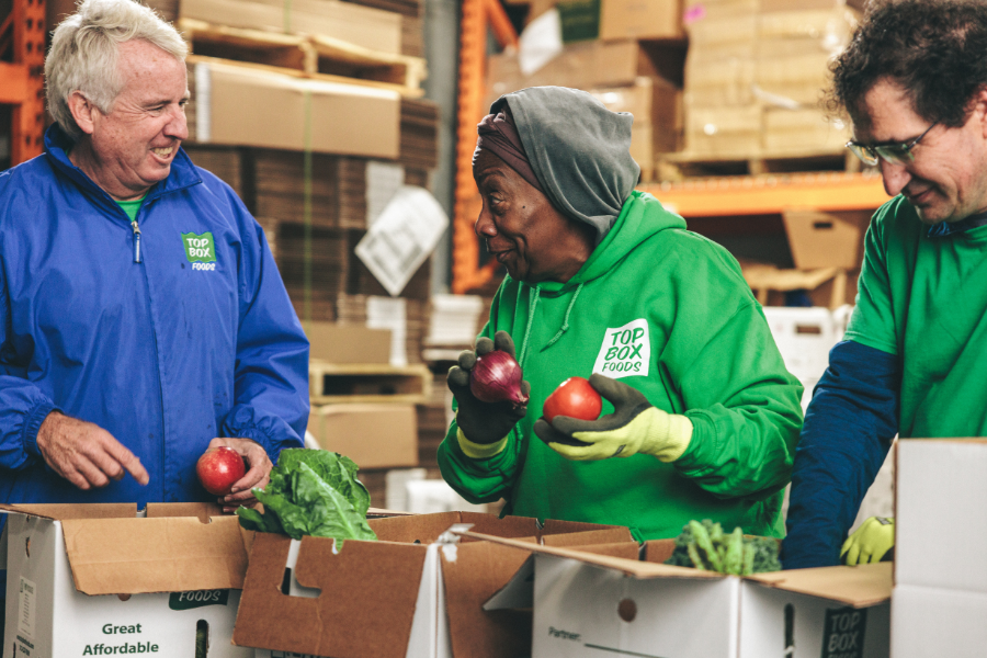 Volunteer in Illinois – Top Box Foods Illinois